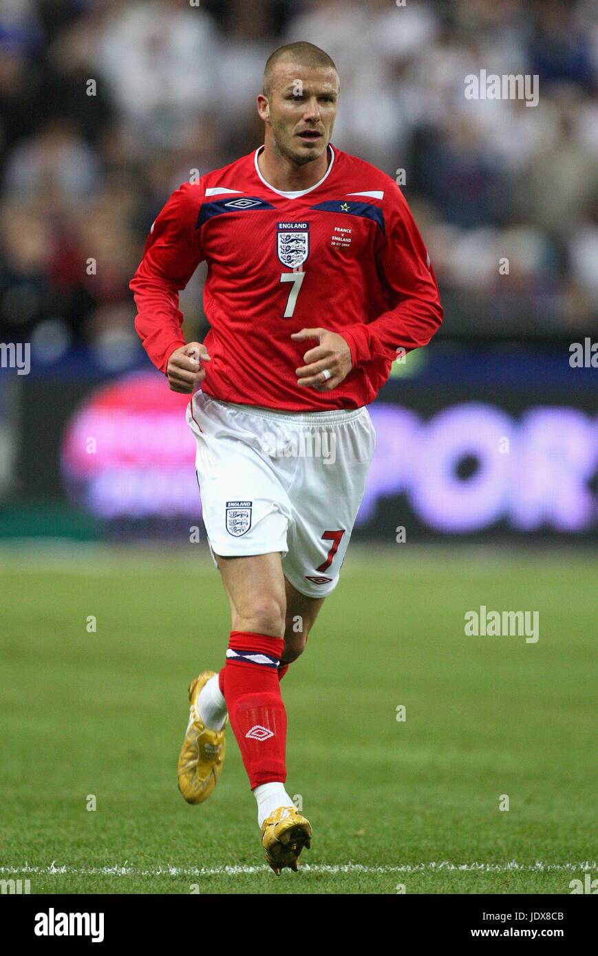 DAVID BECKHAM ENGLAND & LA GALAXY STADE FRANCE PARIS FRANCE 26 March ...