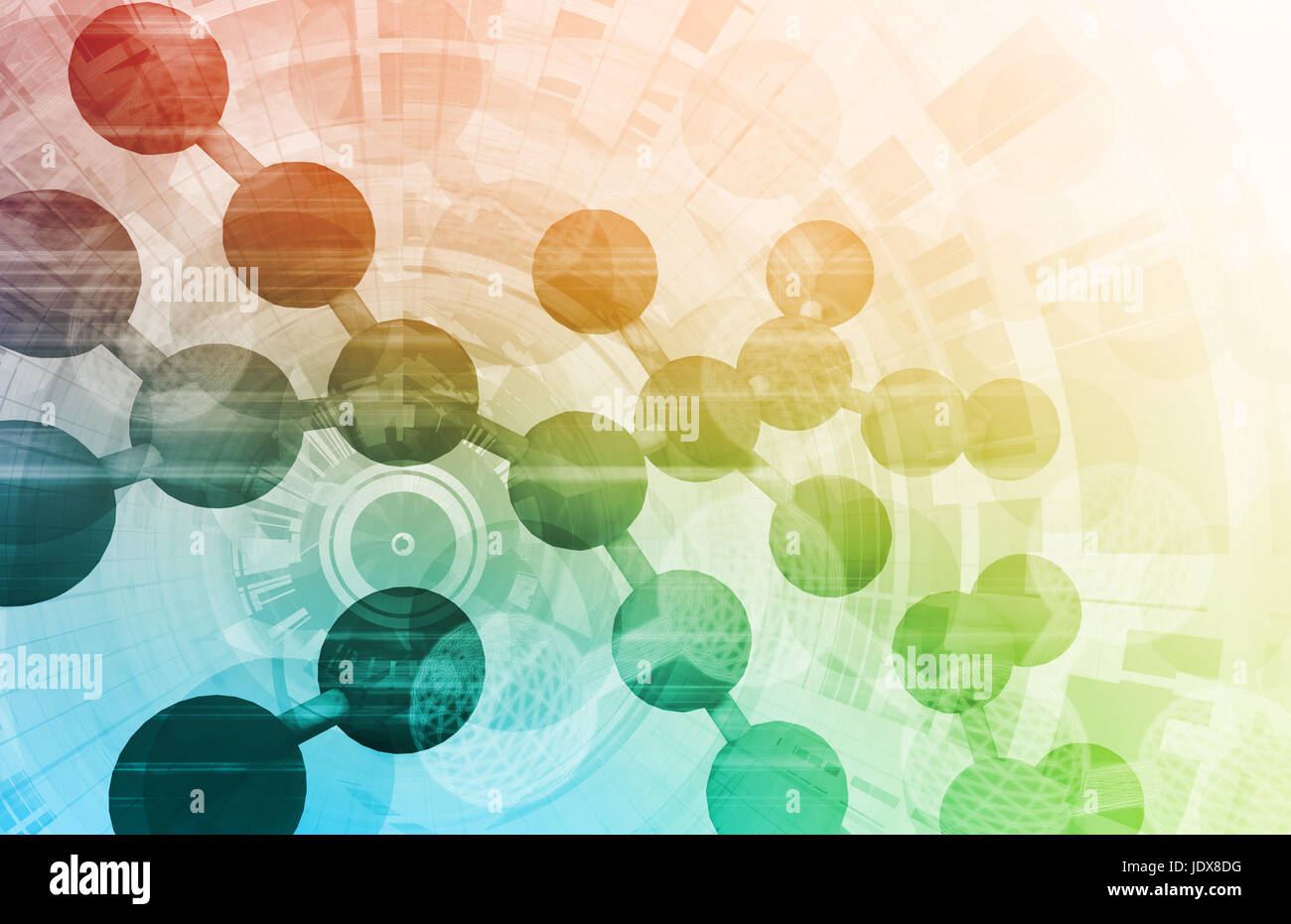 Futuristic Science Research as a Art Concept Stock Photo - Alamy