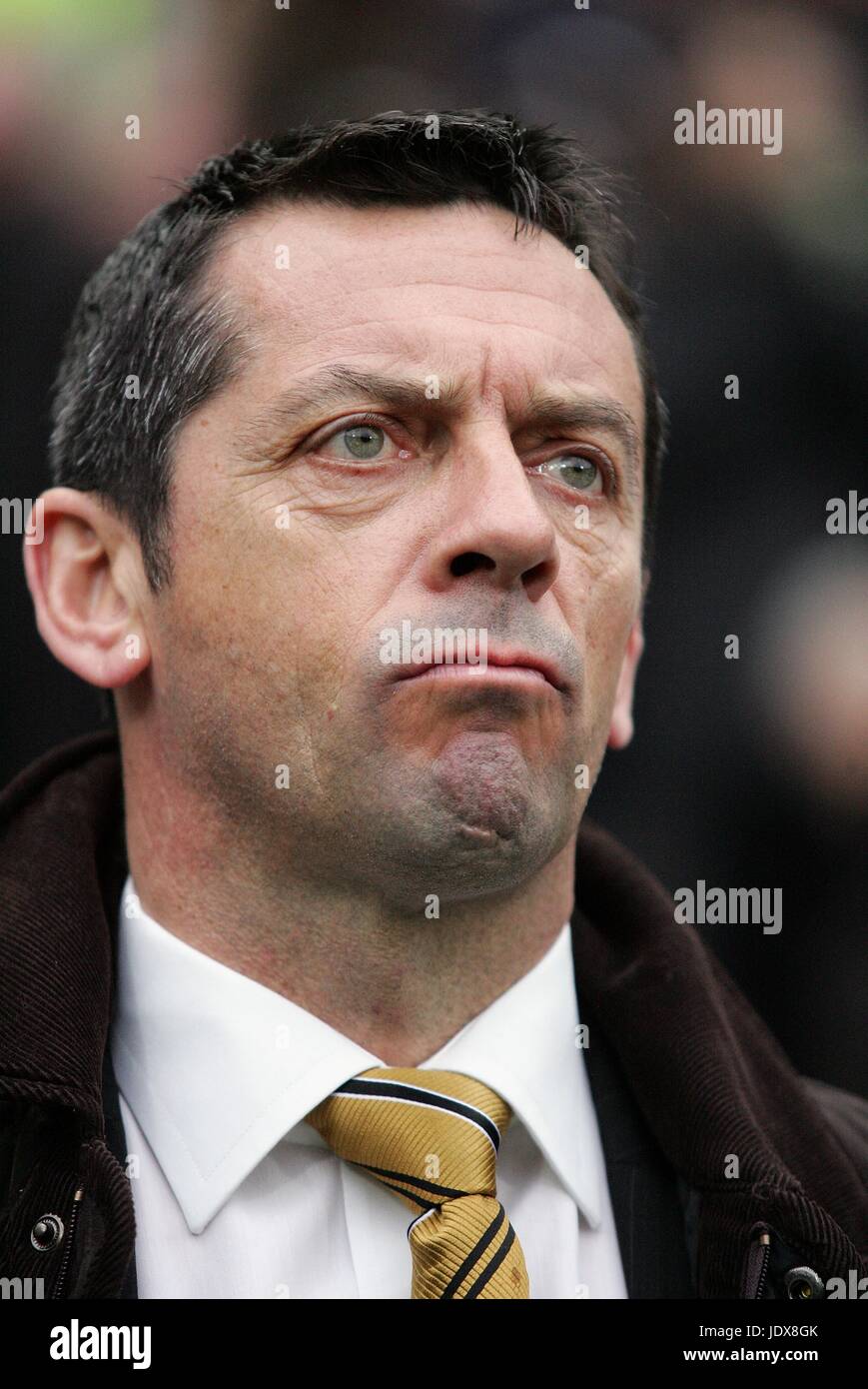 PHIL BROWN HULL CITY FC MANAGER KC STADIUM HULL ENGLAND 29 March 2008 ...