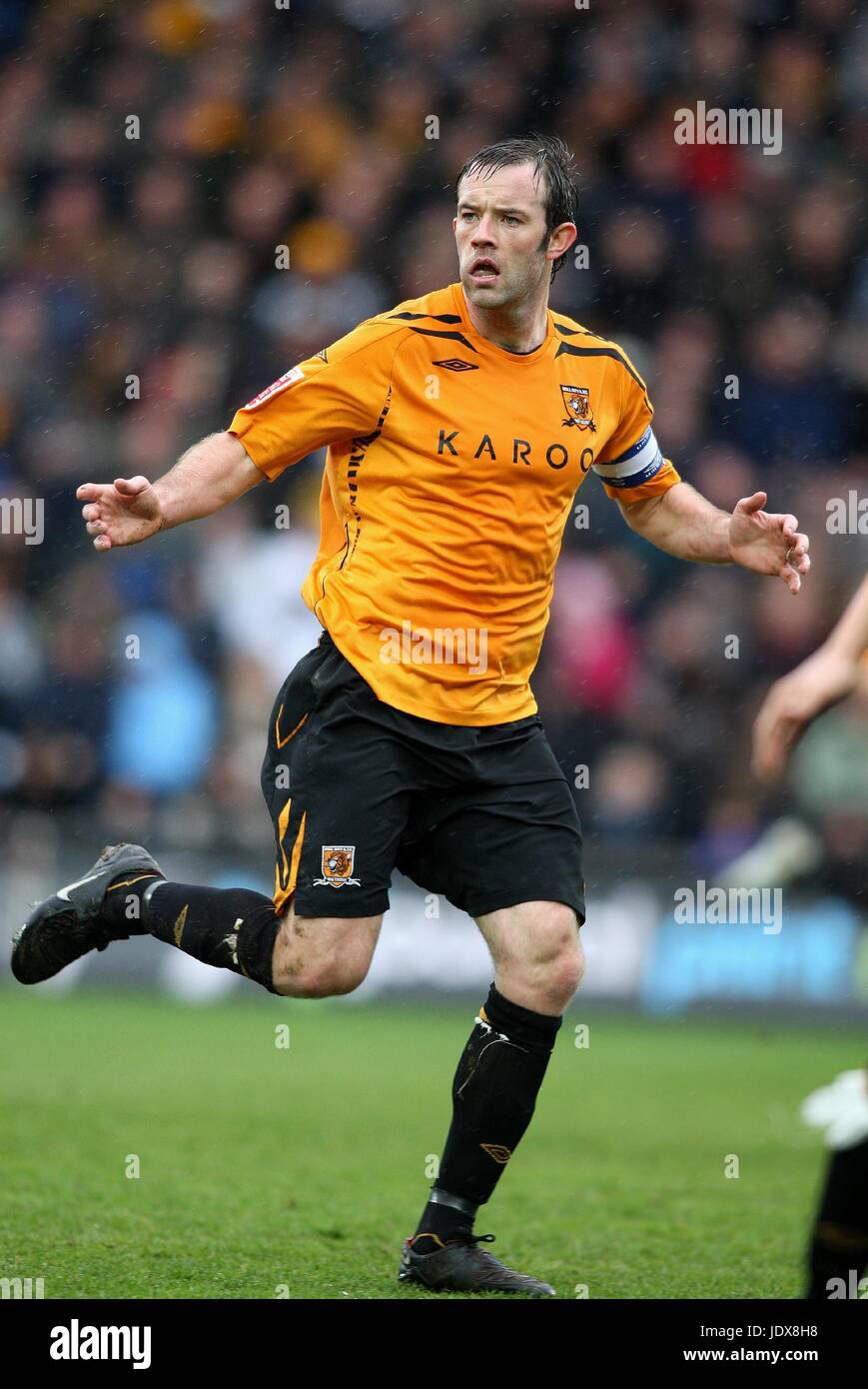 IAN ASHBEE HULL CITY FC KC STADIUM HULL ENGLAND 29 March 2008 Stock ...