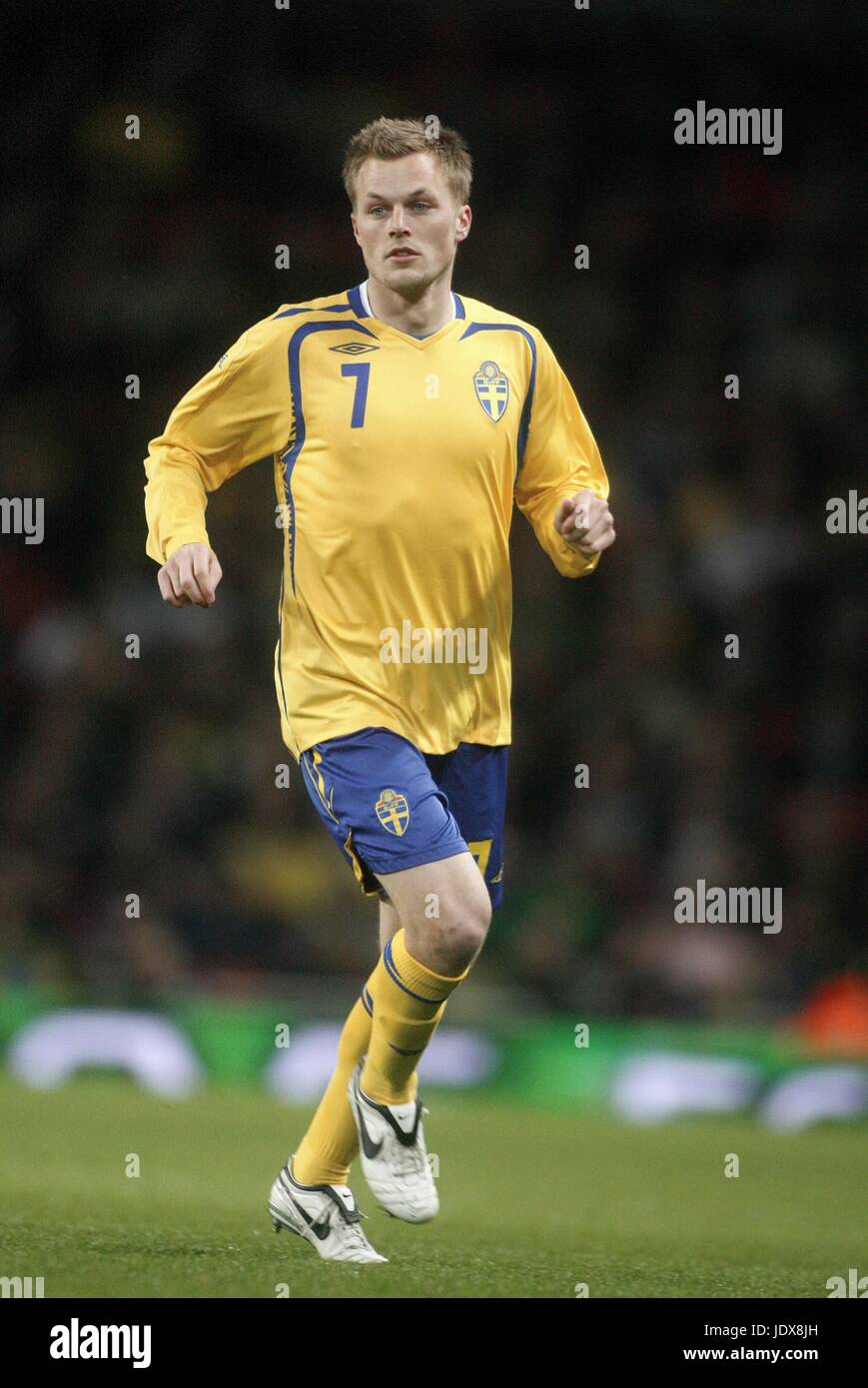 SEBASTIAN LARSSON SWEDEN EMIRATES STADIUM LONDON ENGLAND 26 March 2008 ...