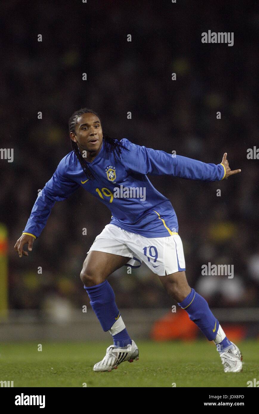 ANDERSON BRAZIL EMIRATES STADIUM LONDON ENGLAND 26 March 2008 Stock ...