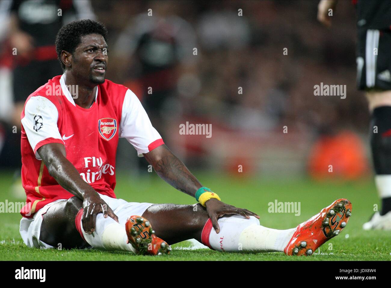 EMMANUEL ADEBAYOR ARSENAL V LIVERPOOL THE EMIRATES STADIUM ARSENAL ...