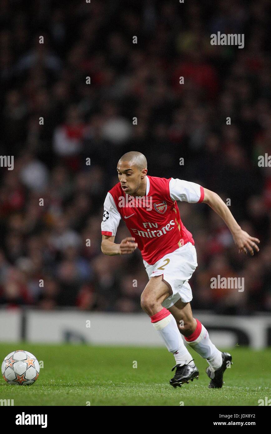 GAEL CLICHY ARSENAL FC THE EMIRATES STADIUM ARSENAL LONDON ENGLAND 02 ...