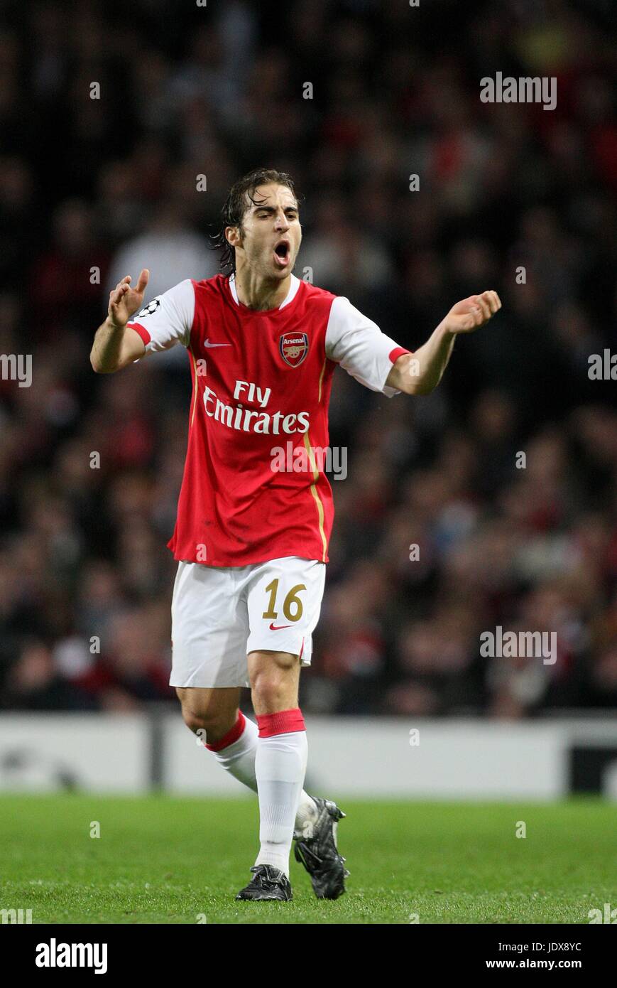 MATHIEU FLAMINI ARSENAL FC THE EMIRATES STADIUM ARSENAL LONDON ENGLAND ...