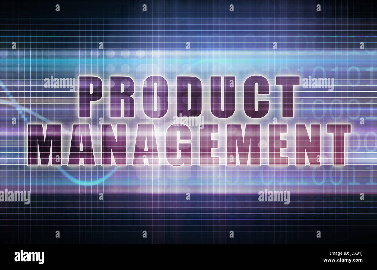 Product Management on a Tech Business Chart Art Stock Photo - Alamy