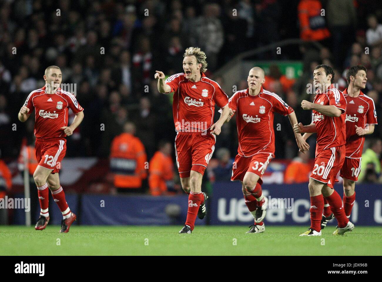Liverpool anfield goal hi-res stock photography and images - Alamy