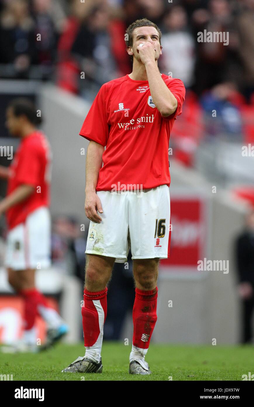 STEPHEN FOSTER BARSNLEY V CARDIFF CITY WEMBLEY STADIUM LONDON ENGLAND ...