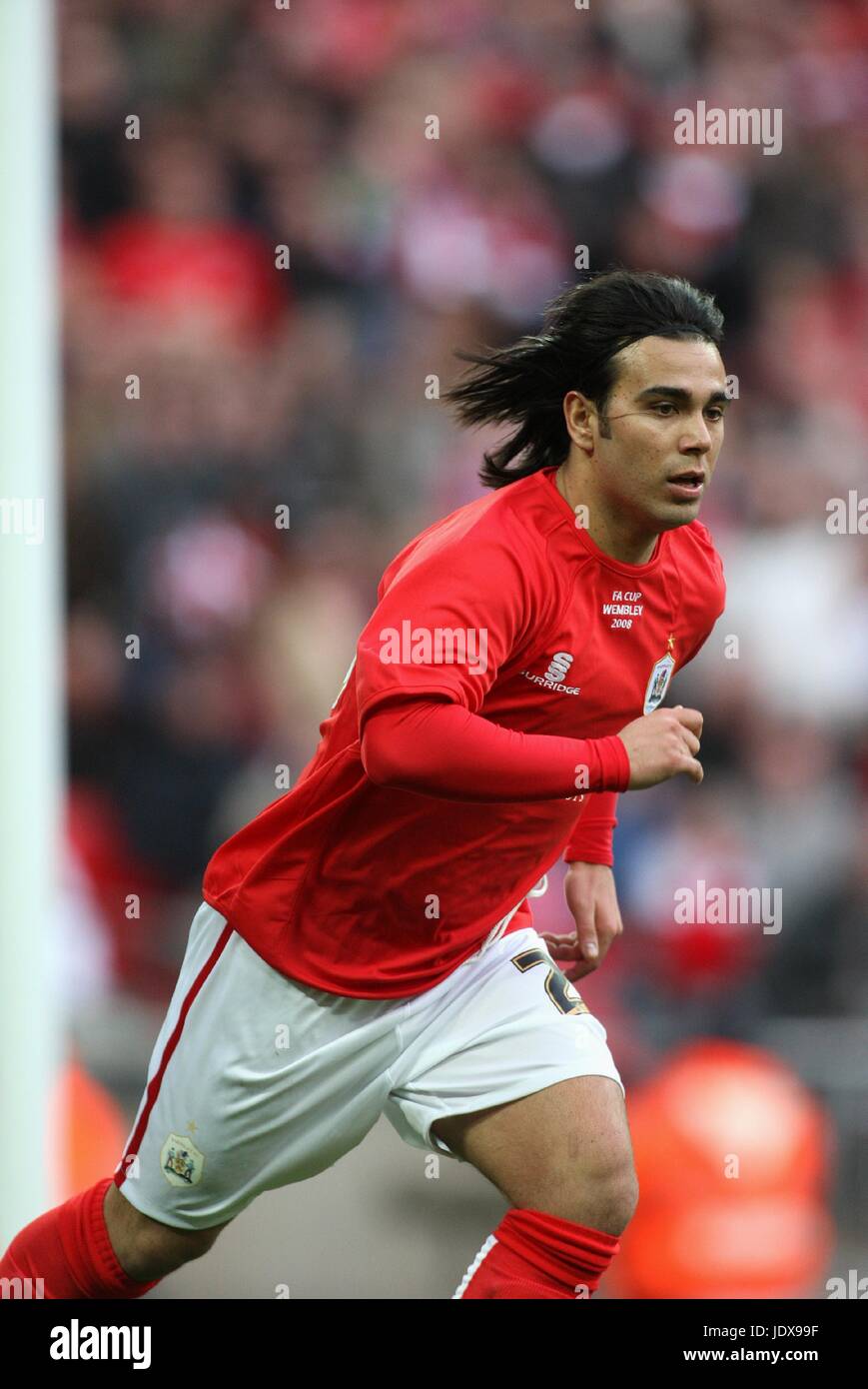 DIEGO LEON BARNSLEY FC WEMBLEY STADIUM LONDON ENGLAND 06 April 2008 ...