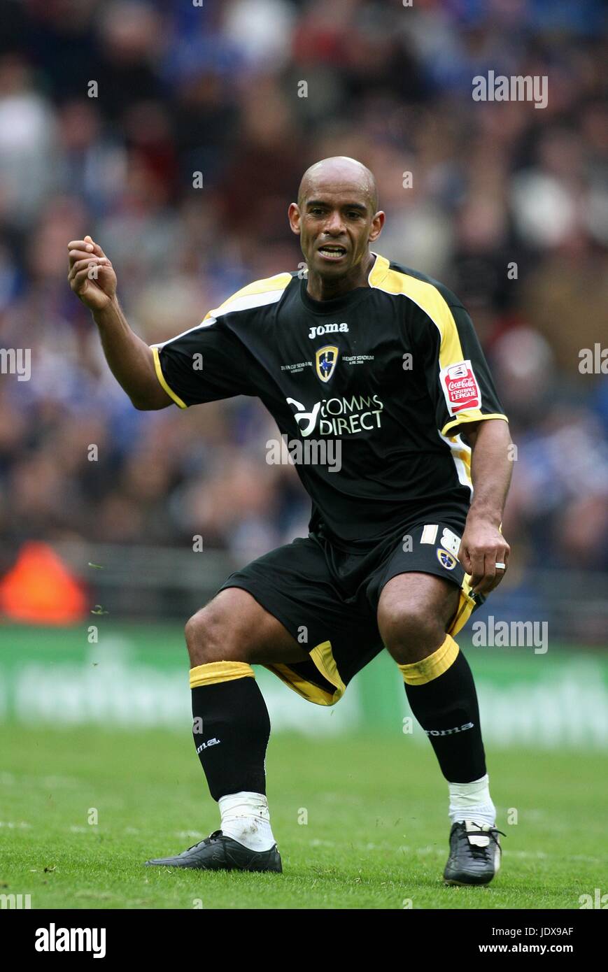 TREVOR SINCLAIR CARDIFF CITY FC WEMBLEY STADIUM LONDON ENGLAND 06 April ...