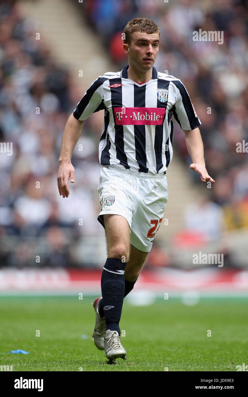 JAMES MORRISON WEST BROMWICH ALBION FC WEMBLEY STADIUM LONDON ENGLAND ...