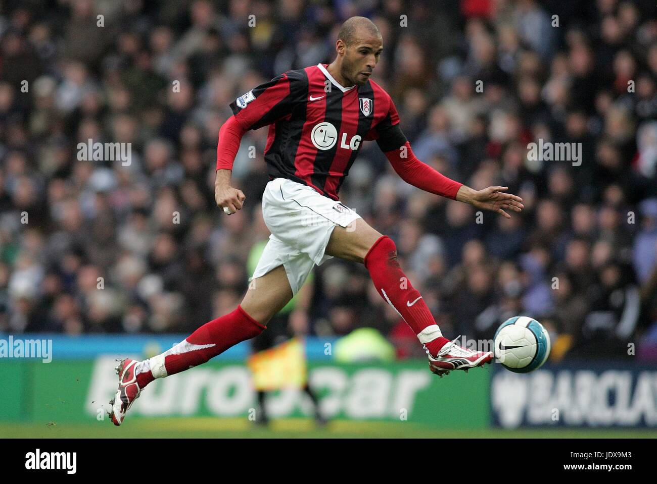 DIOMANSY KAMARA FULHAM FC PRIDE PARK DERBY GREAT BRITAIN 29 March 2008 ...