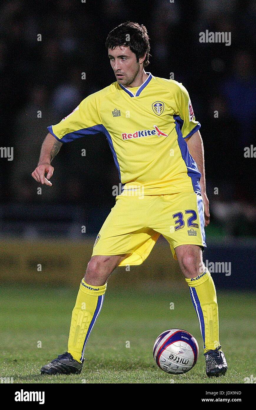 ALAN SHEEHAN LEEDS UNITED FC KEEPMOAT STADIUM DONCASTER GREAT BRITAIN ...