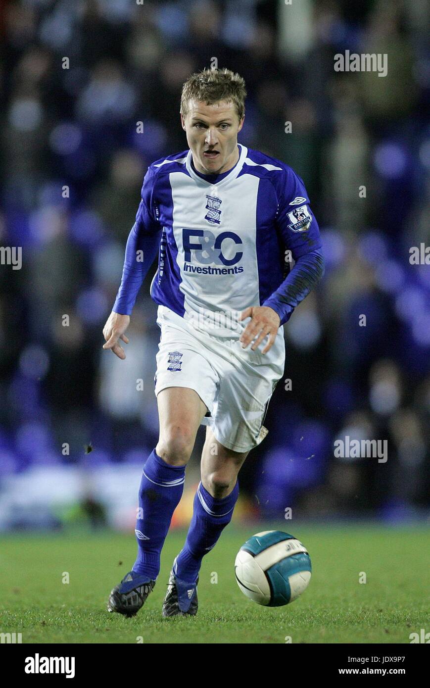 GARY MCSHEFFREY BIRMINGHAM CITY FC ST ANDREWS BIRMINGHAM GREAT BRITAIN ...