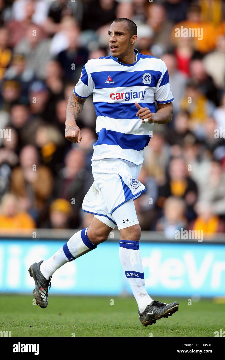 FITZ HALL QUEENS PARK RANGERS FC K.C.STADIUM HULL ENGLAND 12 April 2008 ...