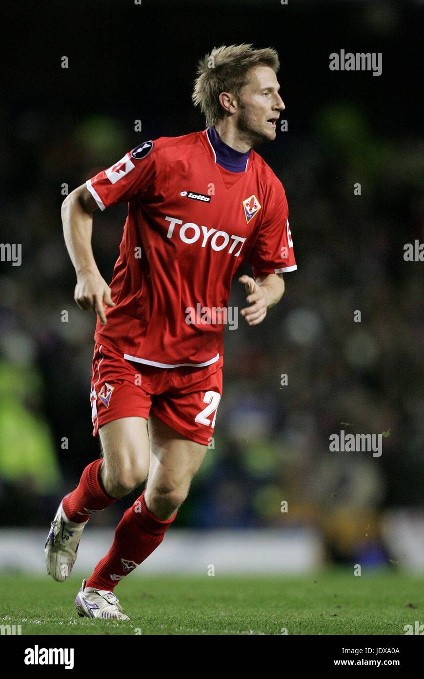 MARTIN JORGENSEN FIORENTINA GOODISON PARK LIVERPOOL GREAT BRITAIN 12 ...