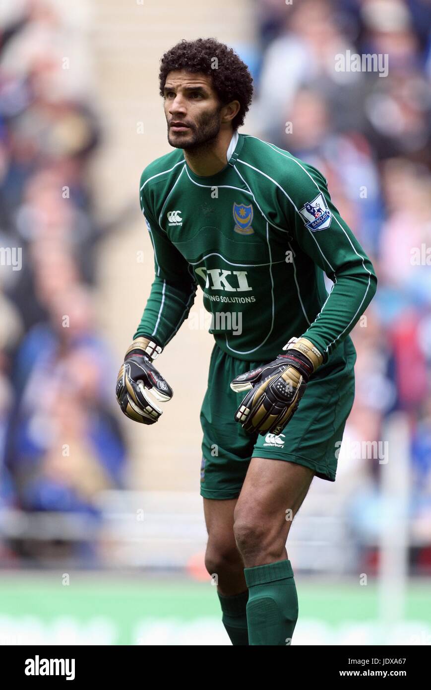 DAVID JAMES PORTSMOUTH FC WEMBLEY STADIUM LONDON ENGLAND 05 April 2008 ...