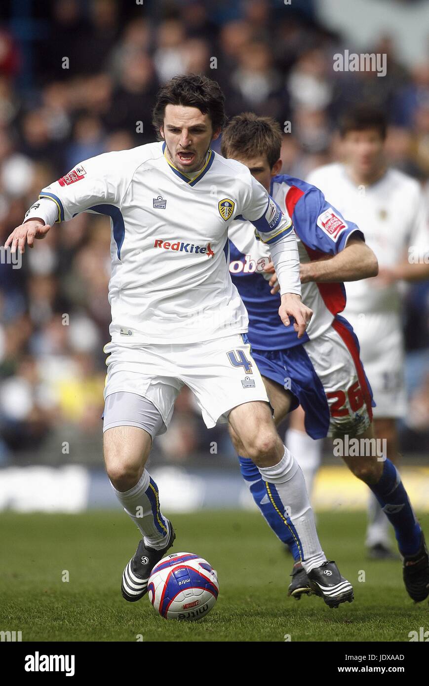 JONATHAN DOUGLAS LEEDS UNITED FC ELLAND ROAD LEEDS ENGLAND 12 April ...