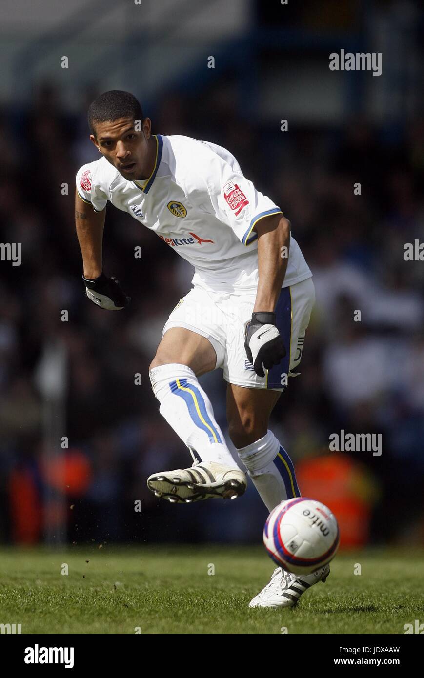 JERMAINE BECKFORD LEEDS UNITED FC ELLAND ROAD LEEDS ENGLAND 12 April ...