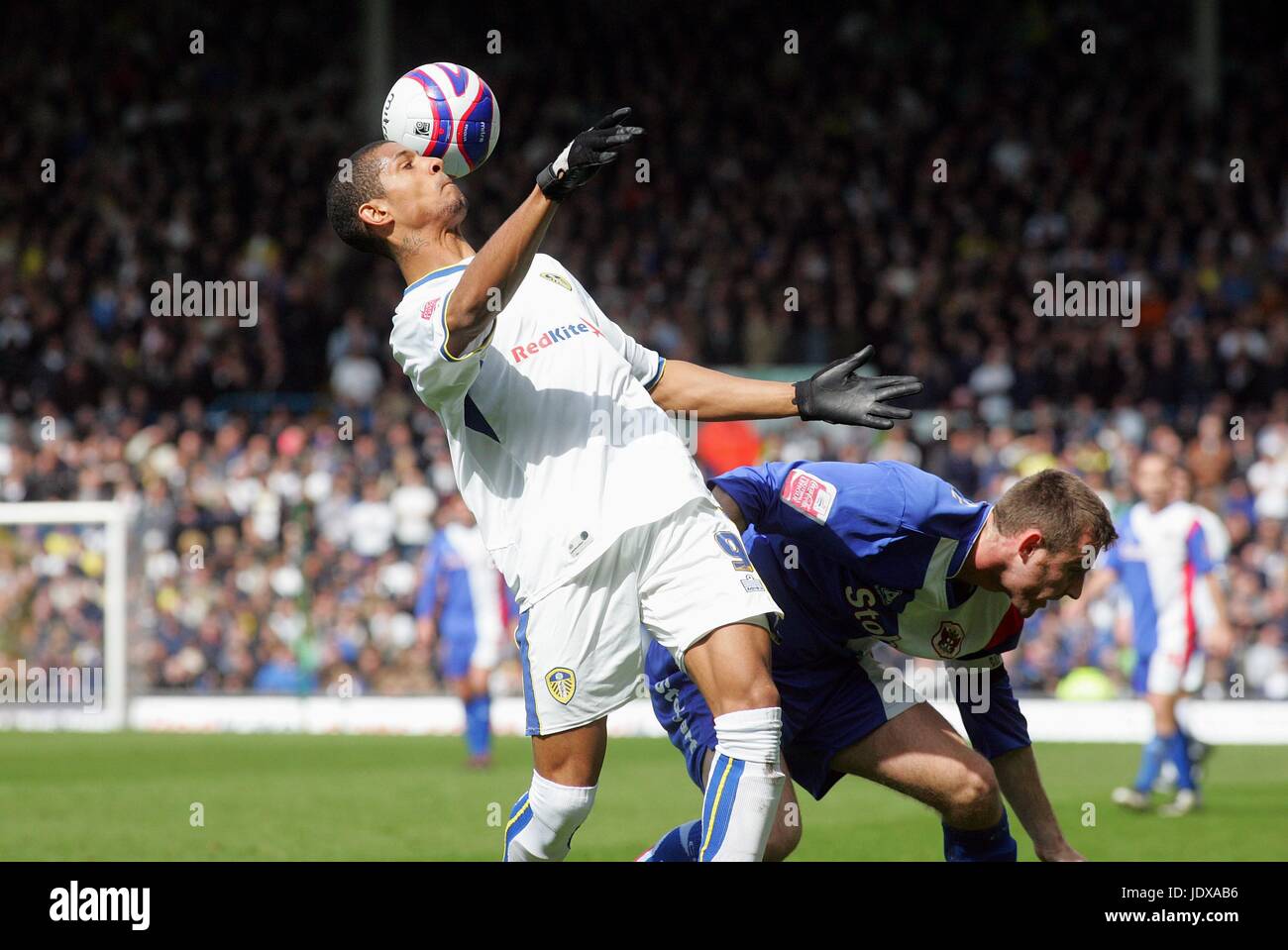JERMAINE BECKFORD LEEDS UNITED FC ELLAND ROAD LEEDS ENGLAND 12 April ...