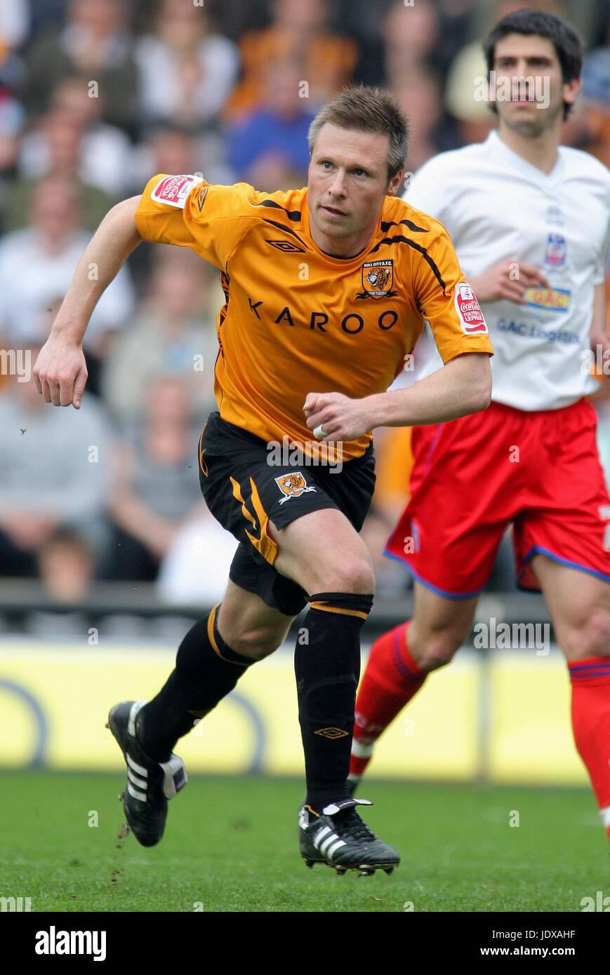 NICK BARMBY HULL CITY FC K.C.STADIUM HULL ENGLAND 26 April 2008 Stock ...