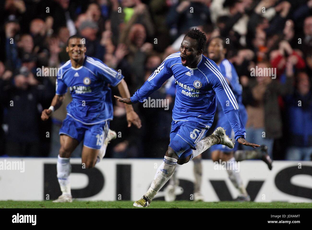 MICHAEL ESSIEN CHELSEA FC STAMFORD BRIDGE LONDON ENGLAND 30 April 2008 ...