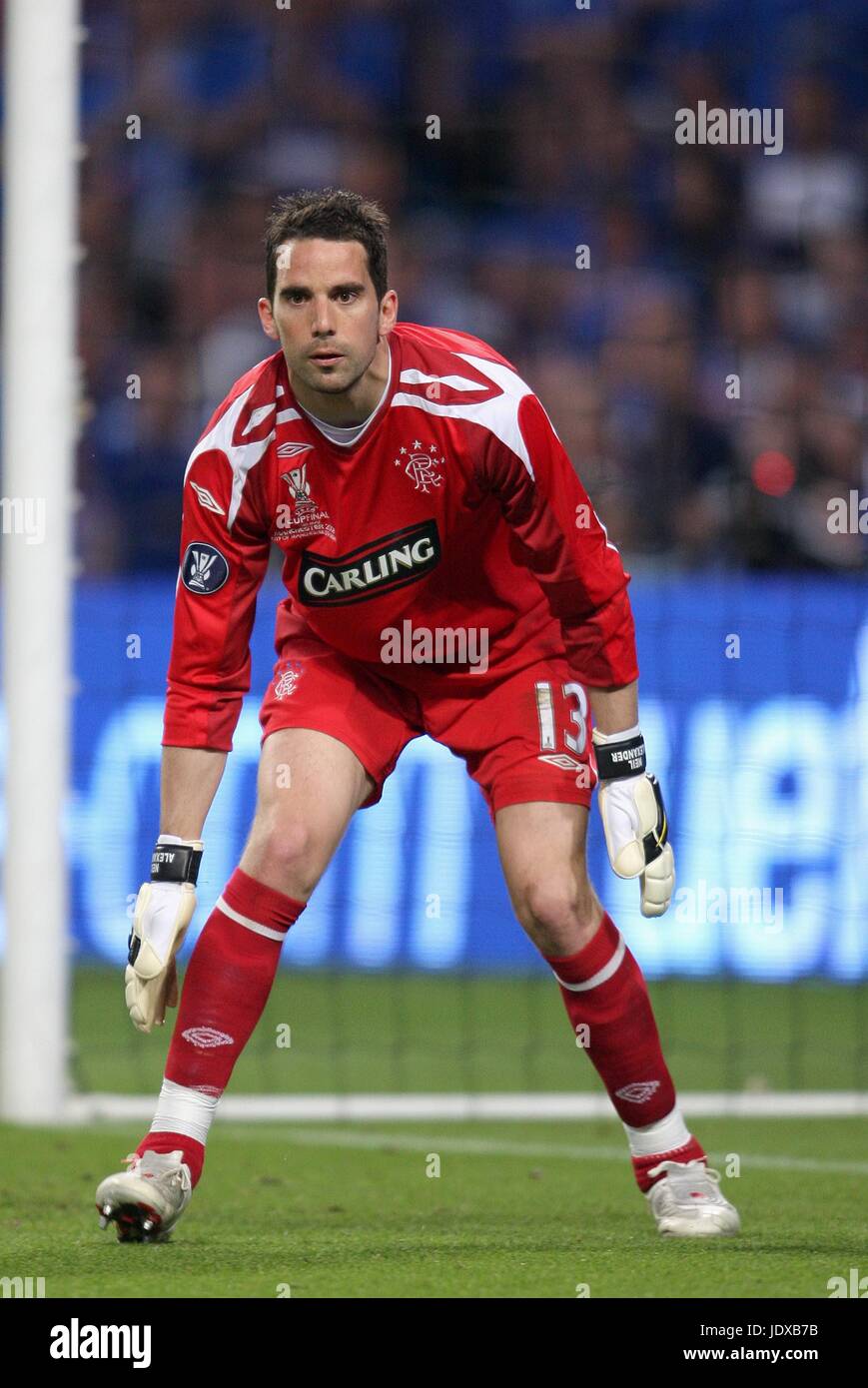 NEIL ALEXANDER GLASGOW RANGERS FC CITY OF MANCHESTER STADIUM MANCHESTER ...