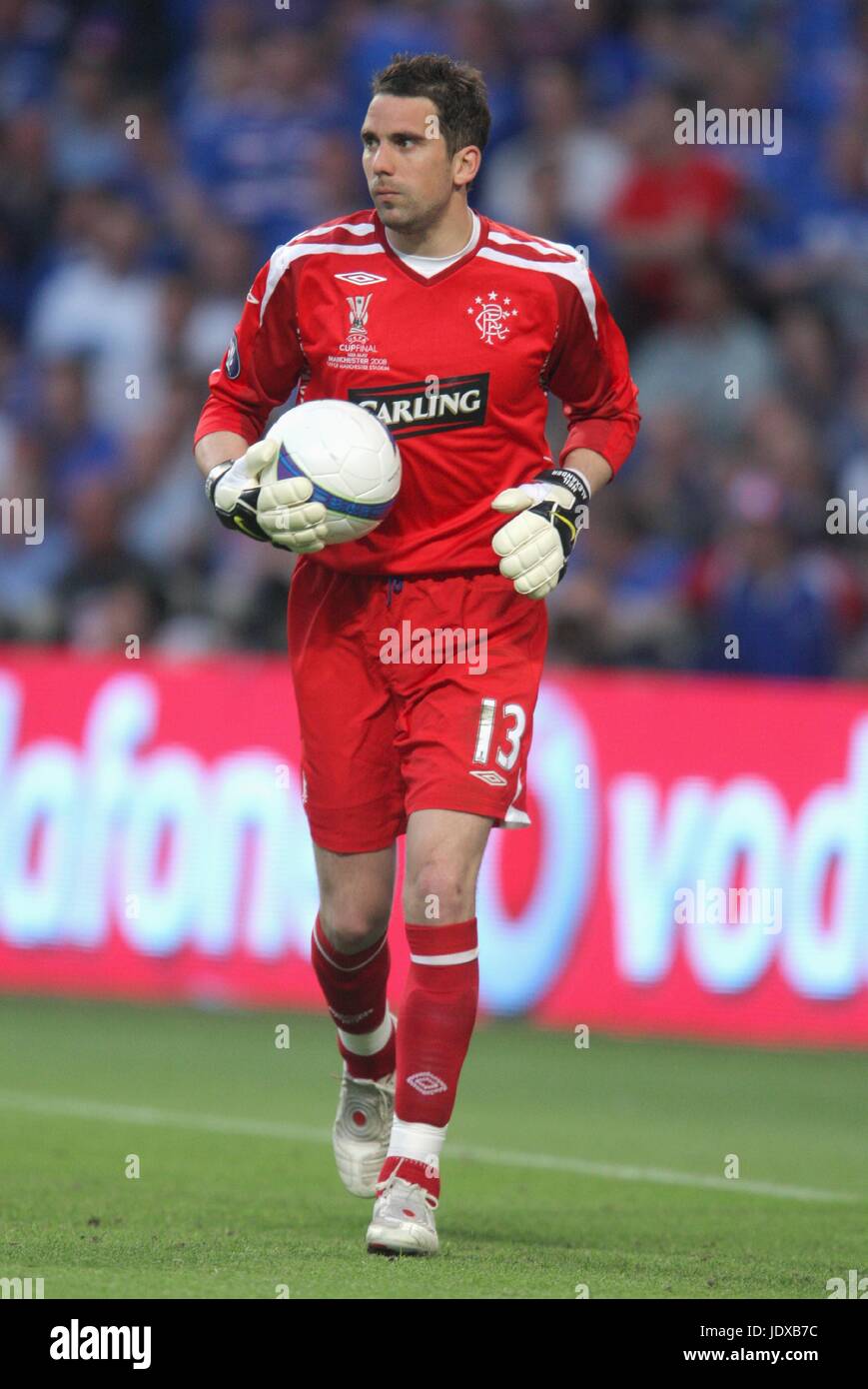 NEIL ALEXANDER GLASGOW RANGERS FC CITY OF MANCHESTER STADIUM MANCHESTER ...