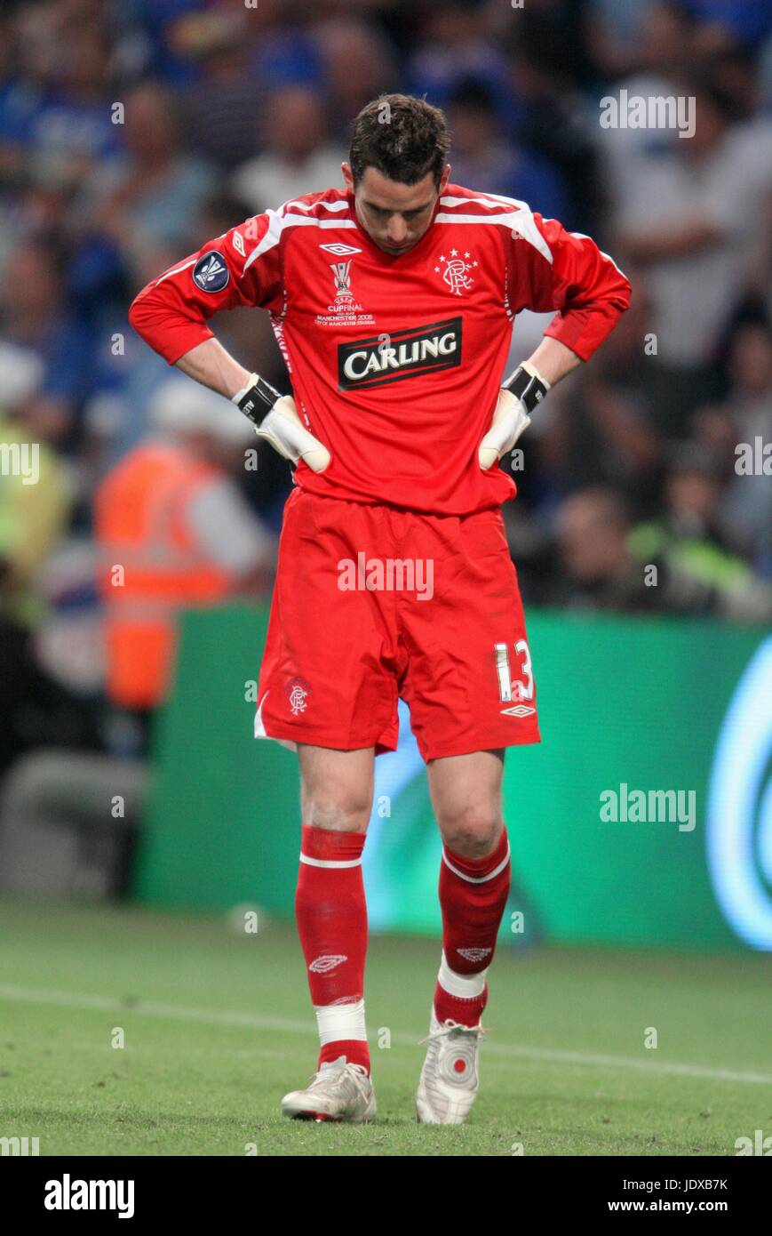 NEIL ALEXANDER GLASGOW RANGERS FC CITY OF MANCHESTER STADIUM MANCHESTER ...