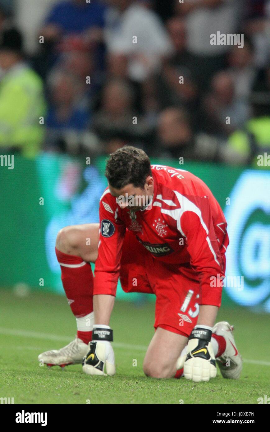 NEIL ALEXANDER GLASGOW RANGERS FC CITY OF MANCHESTER STADIUM MANCHESTER ...