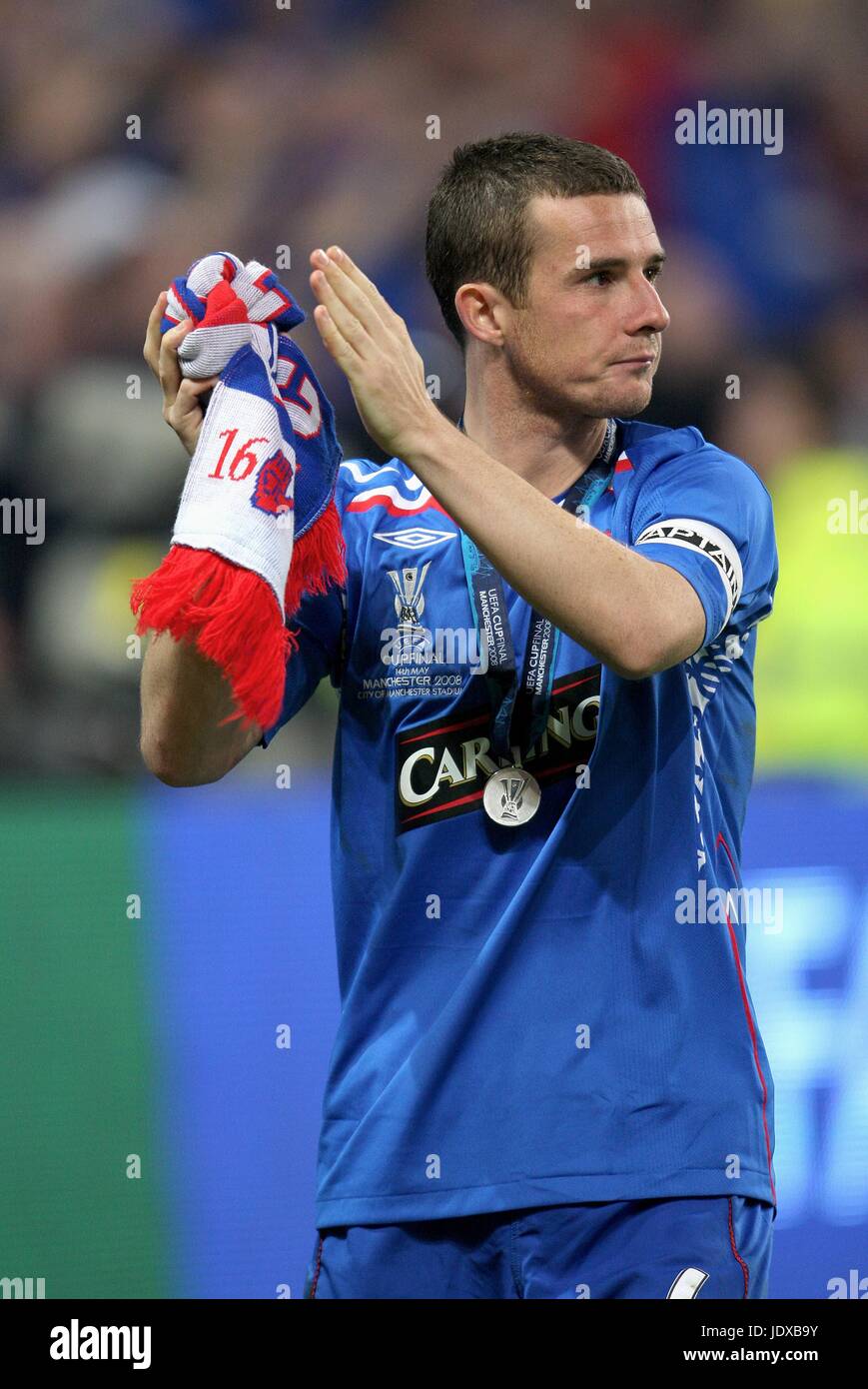 BARRY FERGUSON GLASGOW RANGERS FC CITY OF MANCHESTER STADIUM MANCHESTER ...