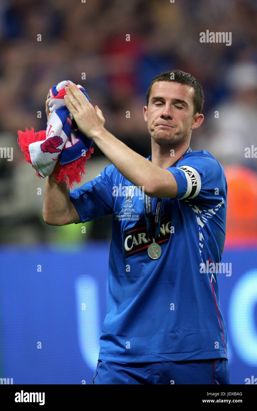 BARRY FERGUSON GLASGOW RANGERS FC CITY OF MANCHESTER STADIUM MANCHESTER ...