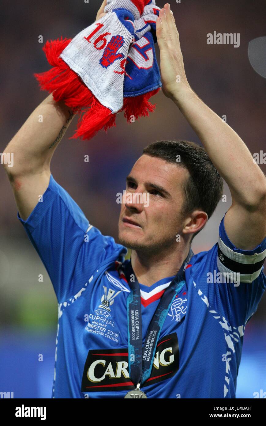 Football celebrating barry ferguson hi-res stock photography and images ...