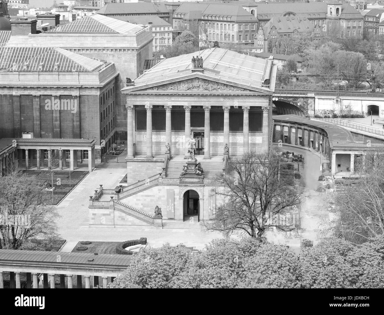 Museumsinsel neues Black and White Stock Photos & Images - Alamy