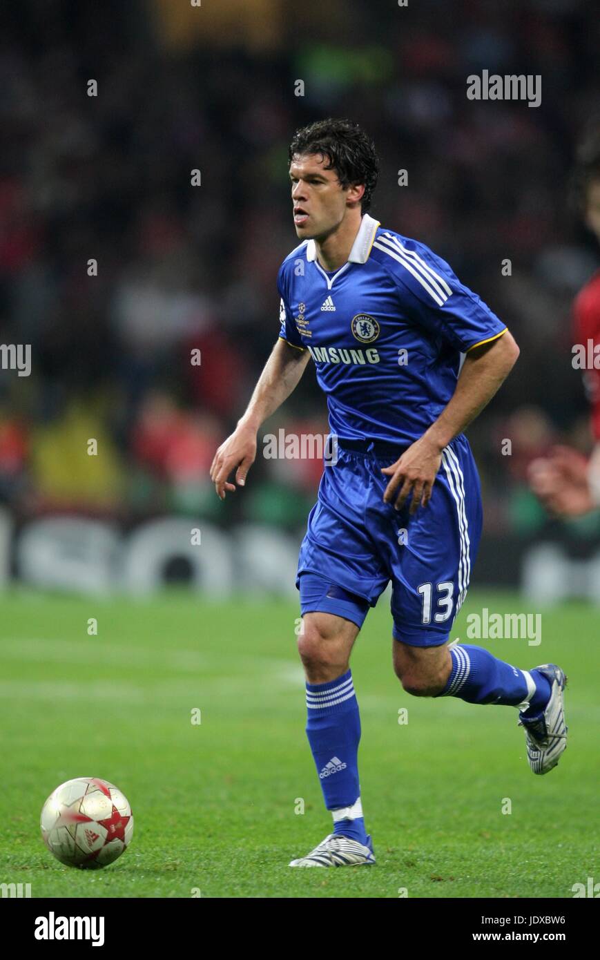 MICHAEL BALLACK CHELSEA FC LUZHNIKI STADIUM MOSCOW RUSSIAN FEDERATION ...