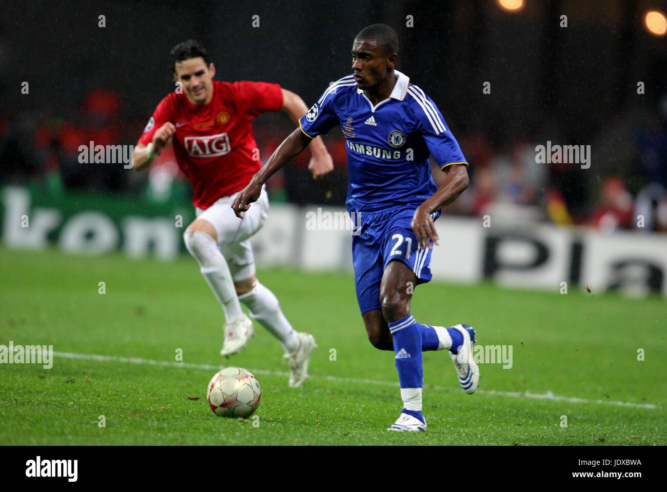 SALOMON KALOU CHELSEA FC LUZHNIKI STADIUM MOSCOW RUSSIAN FEDERATION 21 ...