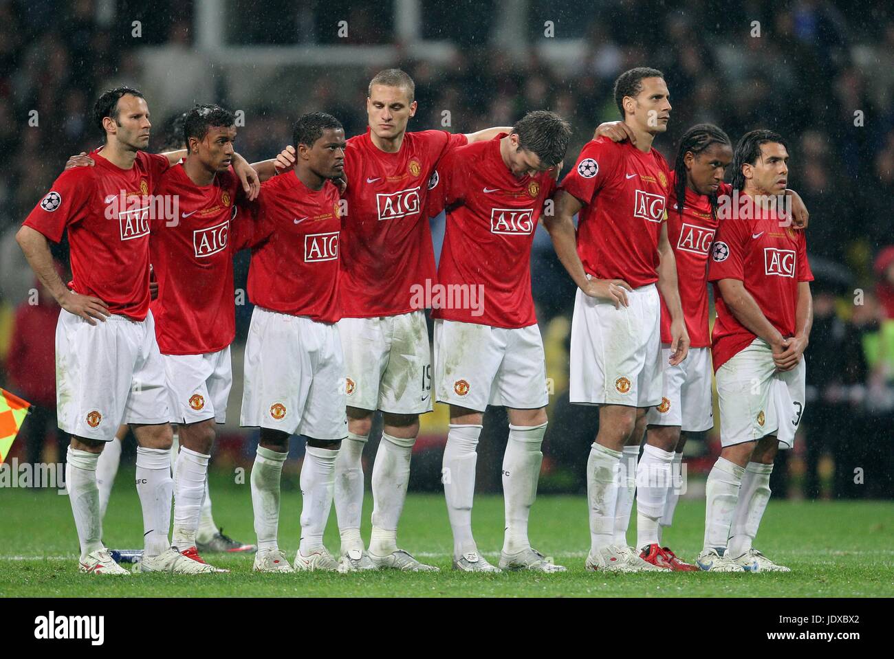 Manchester united players 2008 hi-res stock photography and images - Alamy