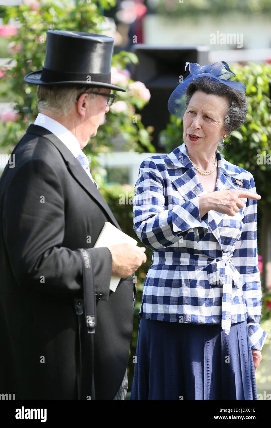 The Princess Royal before presenting trophies to the winners of the ...