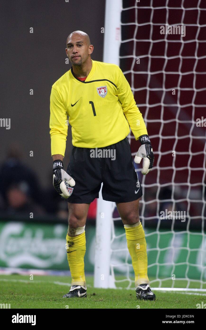 TIM HOWARD UNITED STATES & EVERTON FC WEMBLEY STADIUM LONDON ENGLAND 28 ...