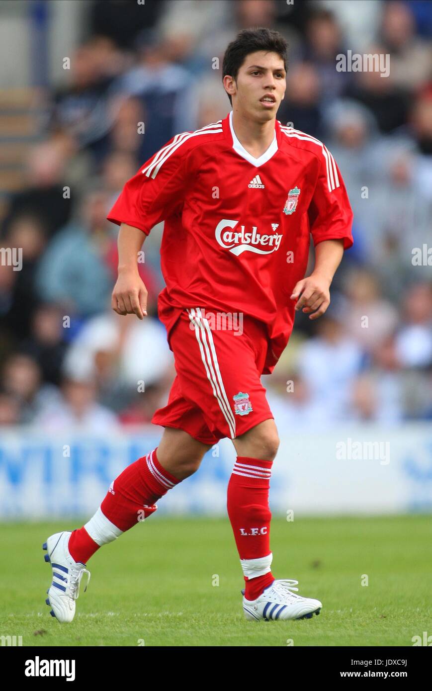 DANNY PACHECO LIVERPOOL FOOTBALL CLUB PRENTON PARK BIRKENHEAD ENGLAND ...