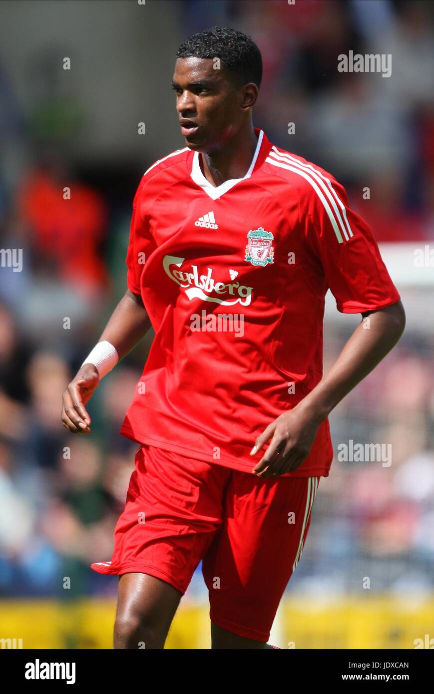 DAMIAN PLESSIS LIVERPOOL FC PRENTON PARK BIRKENHEAD ENGLAND 12 July ...