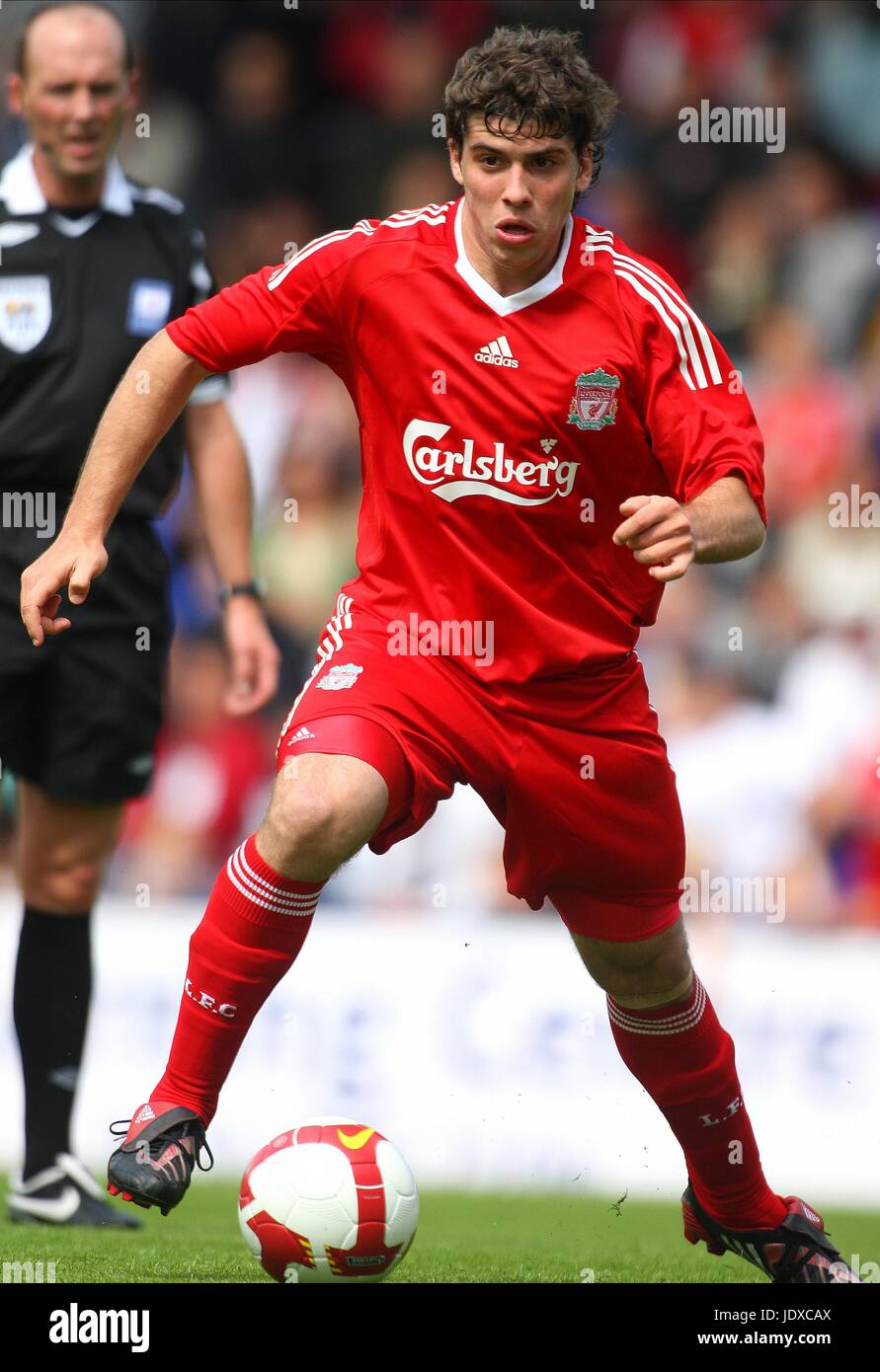 Emiliano insua liverpool fc hi-res stock photography and images - Alamy