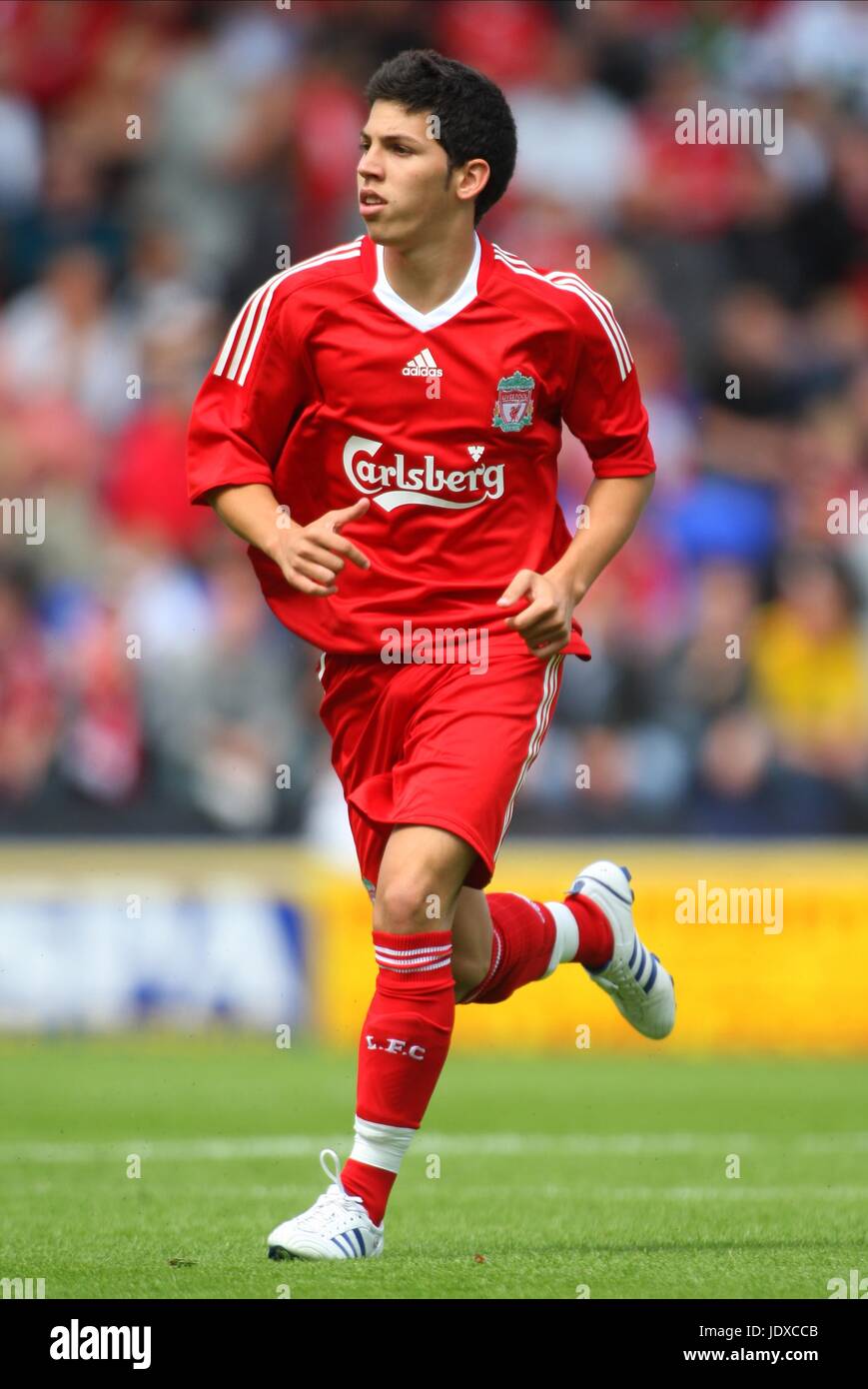 DANNY PACHECO LIVERPOOL FC PRENTON PARK BIRKENHEAD ENGLAND 12 July 2008 ...