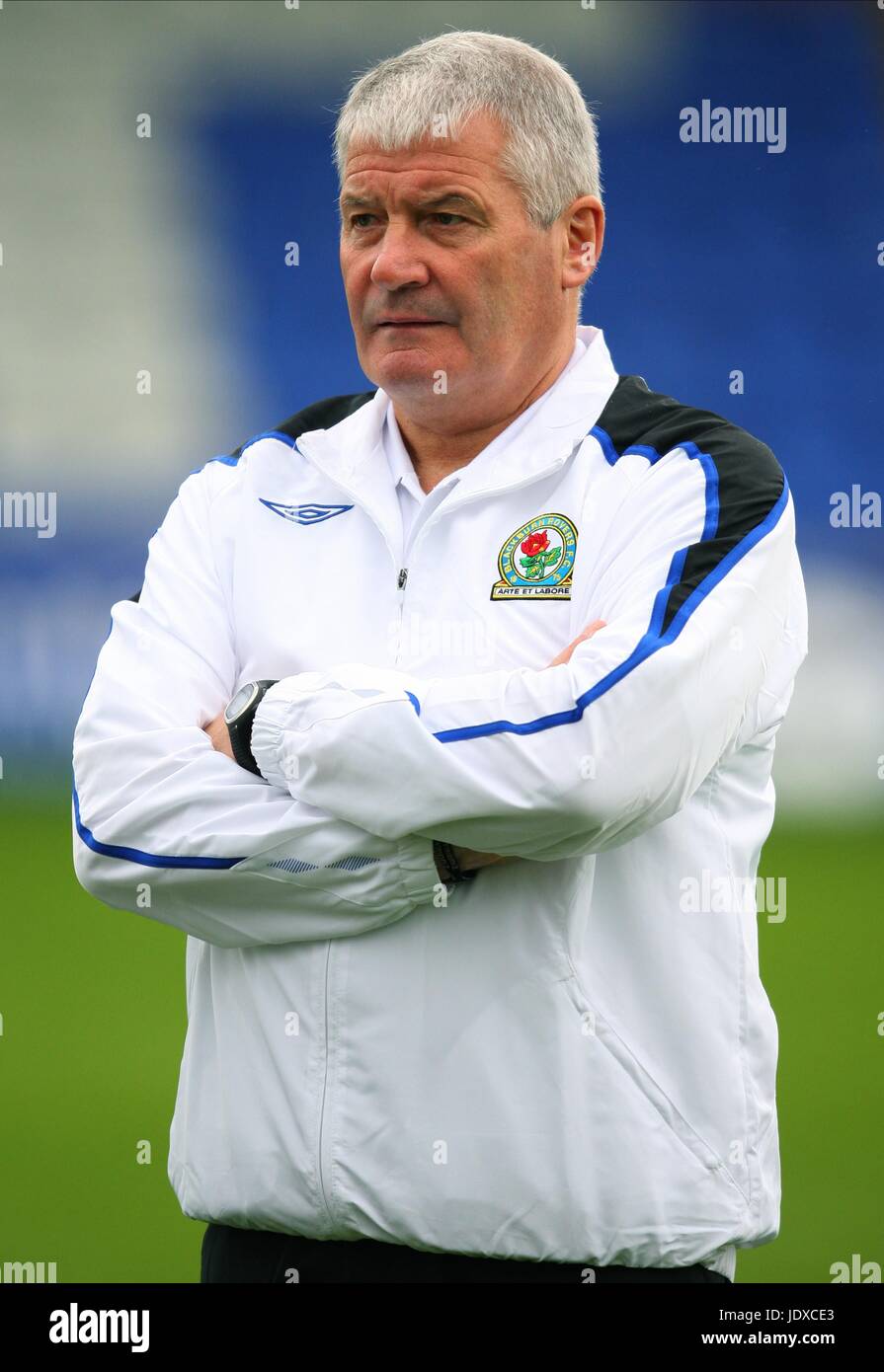 ARCHIE KNOX BLACKBURN ROVERS COACH MOSS ROSE STADIUM MACCLESFIELD ...