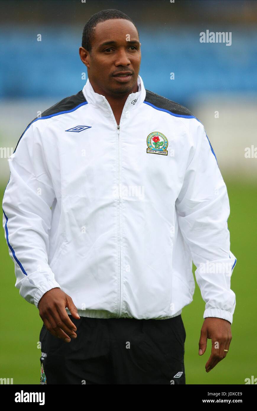 PAUL INCE BLACKBURN ROVERS MANAGER MOSS ROSE STADIUM MACCLESFIELD ...