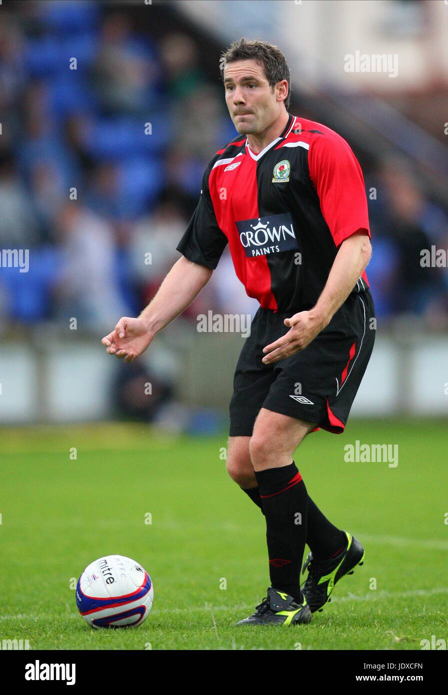 DAVID DUNN BLACKBURN ROVERS FC MOSS ROSE STADIUM MACCLESFIELD ENGLAND ...