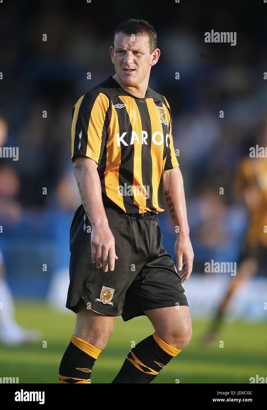 DEAN WINDASS HULL CITY FC SALTERGATE CHESTERFIELD ENGLAND 22 July 2008 ...