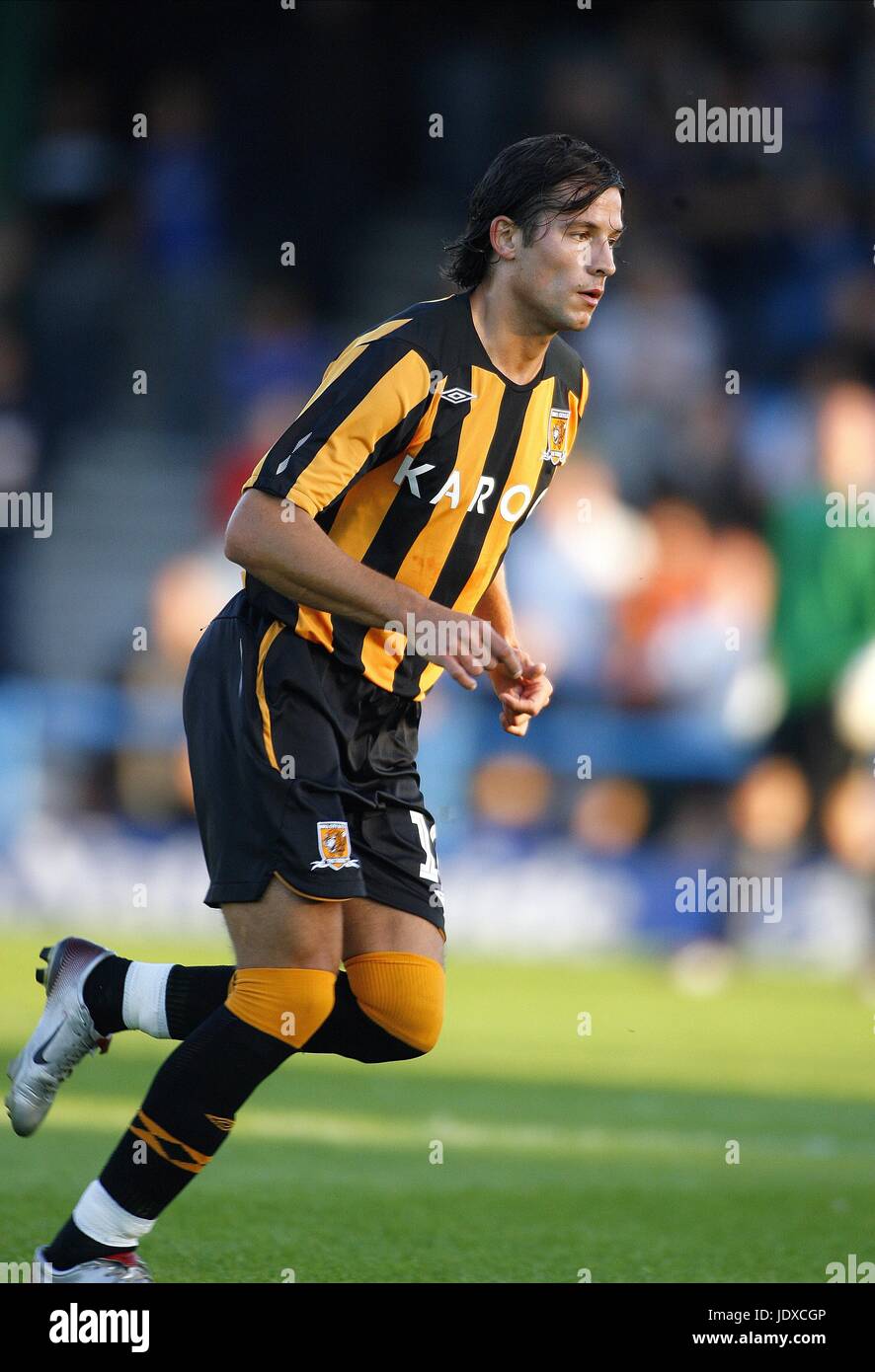PETER HALMOSI HULL CITY FC SALTERGATE CHESTERFIELD ENGLAND 22 July 2008 ...