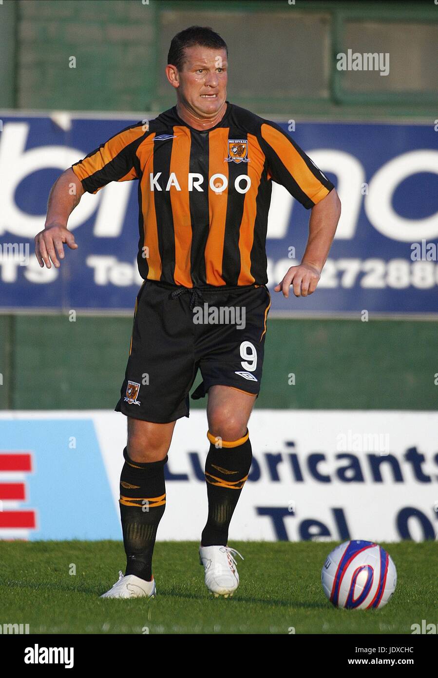 DEAN WINDASS HULL CITY FC SALTERGATE CHESTERFIELD ENGLAND 22 July 2008 ...