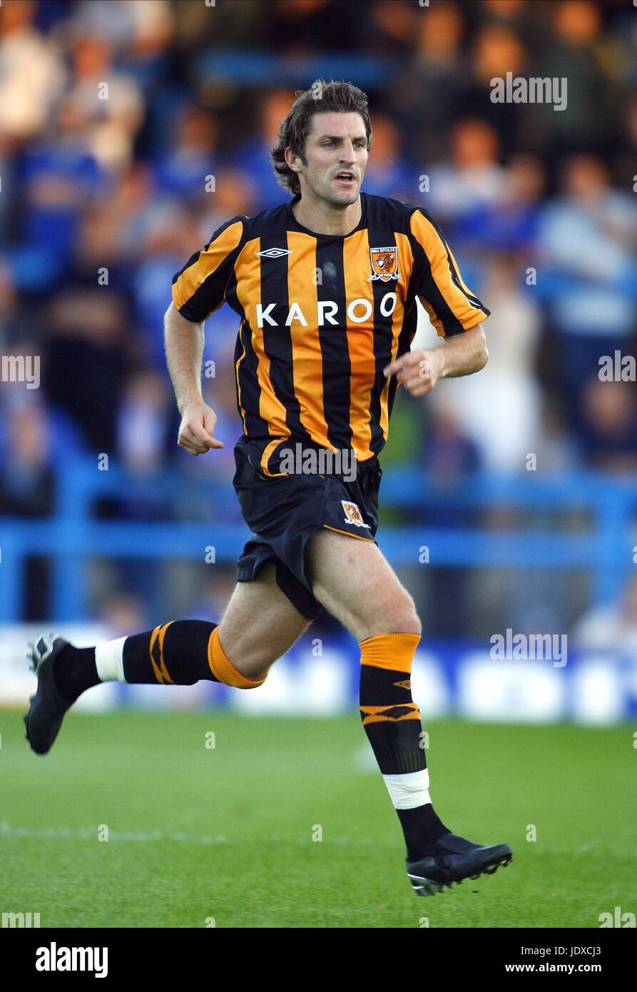 SAM RICKETTS HULL CITY FC SALTERGATE CHESTERFIELD ENGLAND 22 July 2008 ...